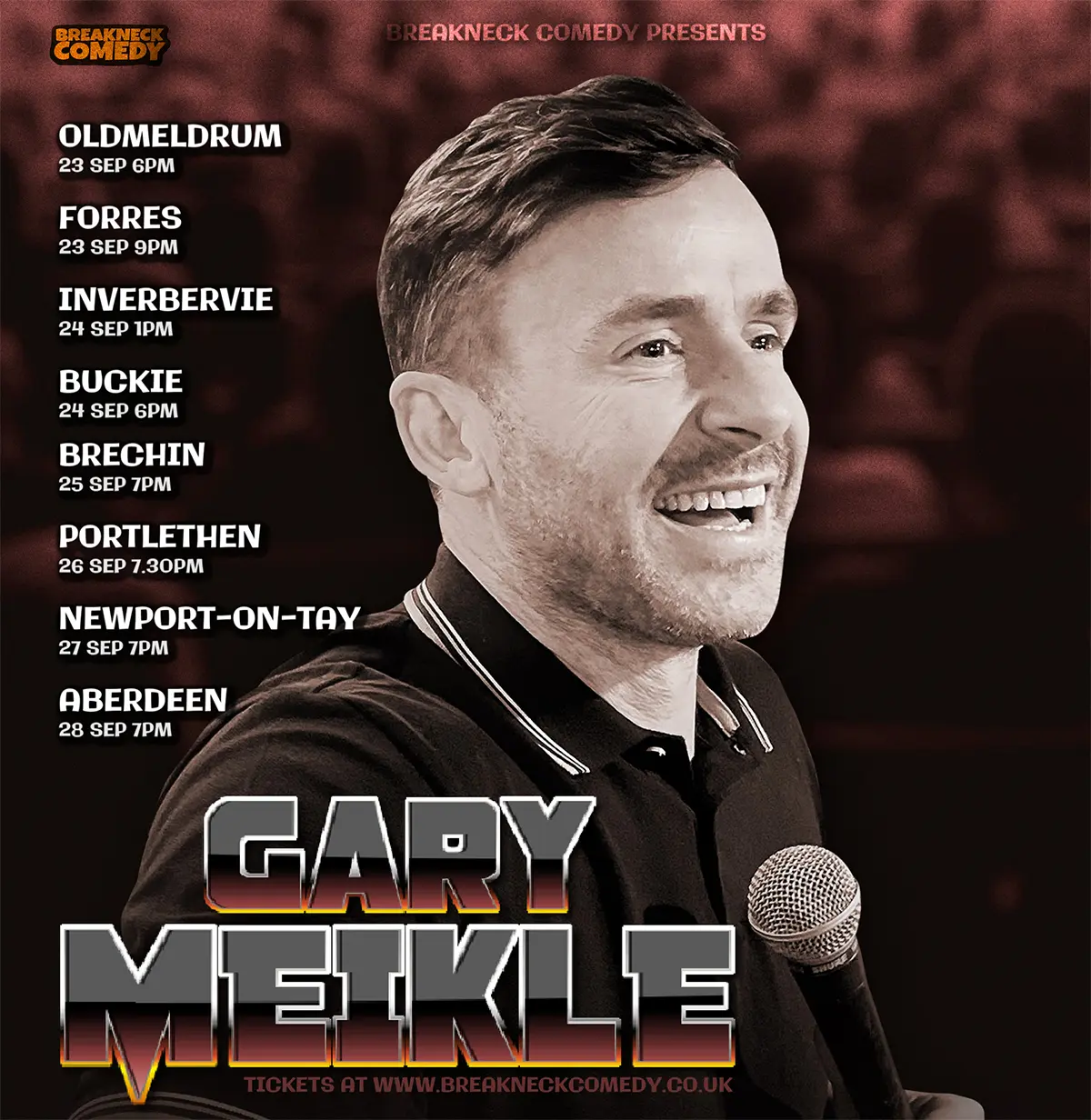Gary Meikle, Live in Oldmeldrum | Breakneck Comedy Club